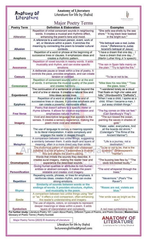 Quick Guide To Literary Devices Infographics Literary Devices