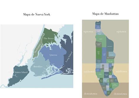 Mapa De Los Distritos De Nueva York