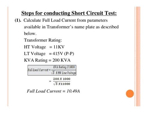Transformer Testing