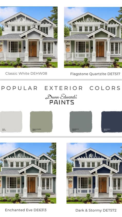 Dunn Edwards Exterior Paint Color Combinations Our North Cascades