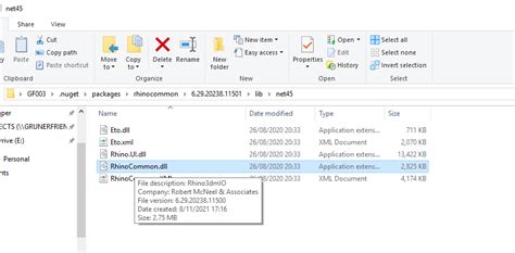 Rhinocommon Nuget Package Inconsistent Versioning Grasshopper Developer Mcneel Forum