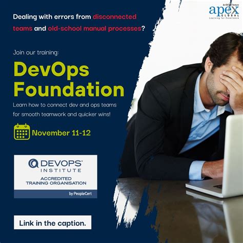 apex global learning on linkedin devops devopsfoundation