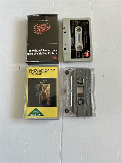 Fame Flashdance Soundtrack Cassette Tape Etsy