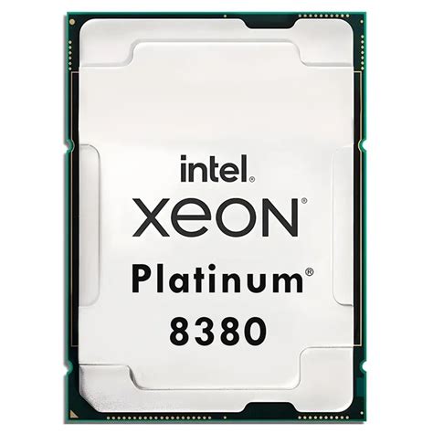 Intel Xeon Platinum 8380 40c 80t Socket Fclga4189 270 W Cpu Processor