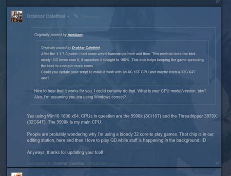 Tool Core Switcher Force GD To Use All Cores Equally By Powbam Utilities And
