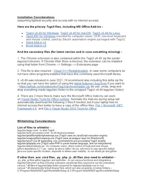 Tagui Enterprise Setup V1 7 Pdf Malware Computer File