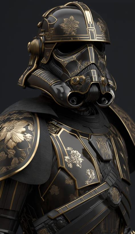 Red Storm And Death Trooper In Kintsugi Armor