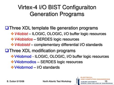 Ppt Built In Self Test Of Programmable I O Cells In Virtex 4 Fpgas Powerpoint Presentation
