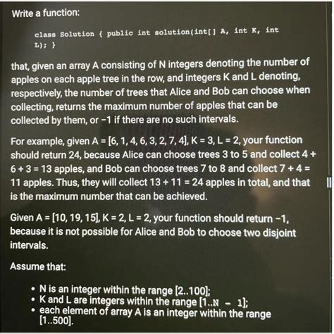 Solved Write A Function Class Solution Public Int