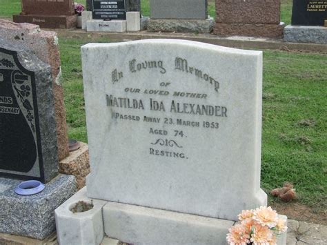 Matilda Ida Dohnt Alexander 1879 1953 Find A Grave Memorial