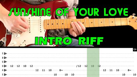 Sunshine Of Your Love Guitar Lesson Intro Riff With Tabs And Extra