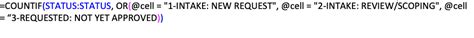 Count Multiple Items In The Same Column Smartsheet Community