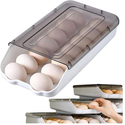 Porta Huevos De 1 Nivel Apilable Capacidad 14 Huevos Oechsle