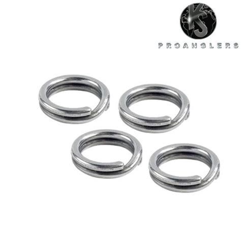 Flat 420 Alloy Split Rings