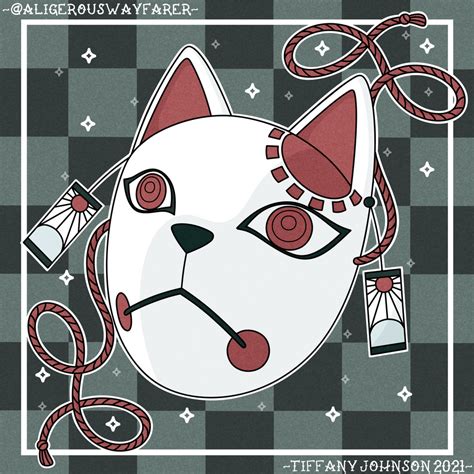 Tanjiros Kitsune Mask Demon Slayer By Aligerouswayfarer On Deviantart