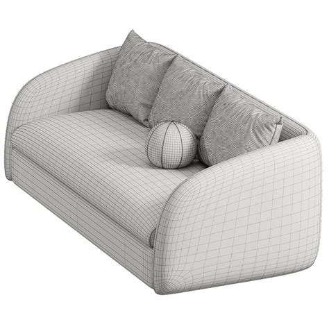 Audrey Sofa 3d Model Download Maxve