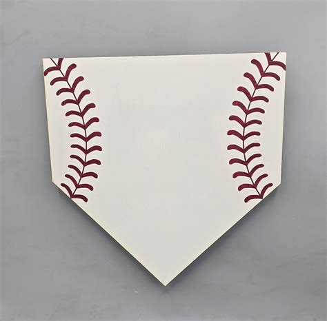 Baseball Home Plate Shaped Dry Erase Board Dry 004 Etsy