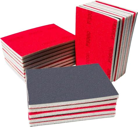 20 Pcs 3 X 4 Inch 3000 Grit Sanding Sponge Ultra Fine