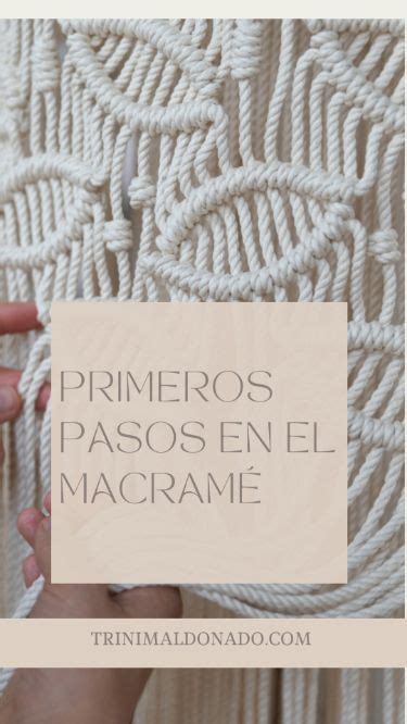 Quién Soy Y Cómo Te Puedo Ayudar Trini Maldonado Macrame Tutorial Macrame Salas Con Plantas