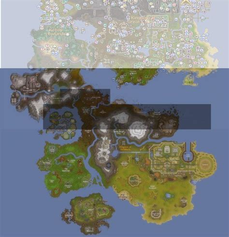 I Overlapped Current Day Kourend With The Previewed Varlamore Map Its