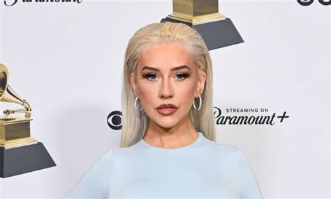 Christina Aguilera Poses Topless For Her 44th Birthday