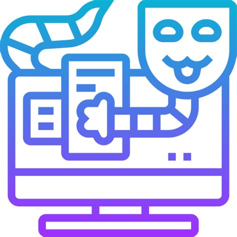 Worm Meticulous Gradient Icon