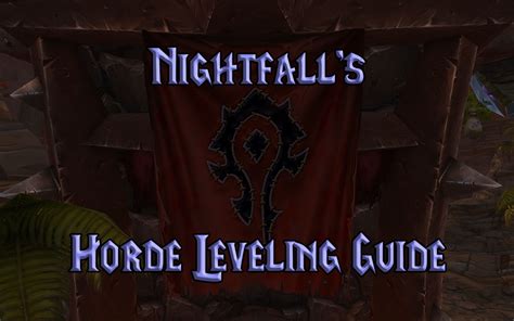 Wow Classic Leveling Guides Warcraft Tavern