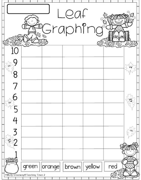 Leaf Graphing Great Hands On Fun Teaching Times 2