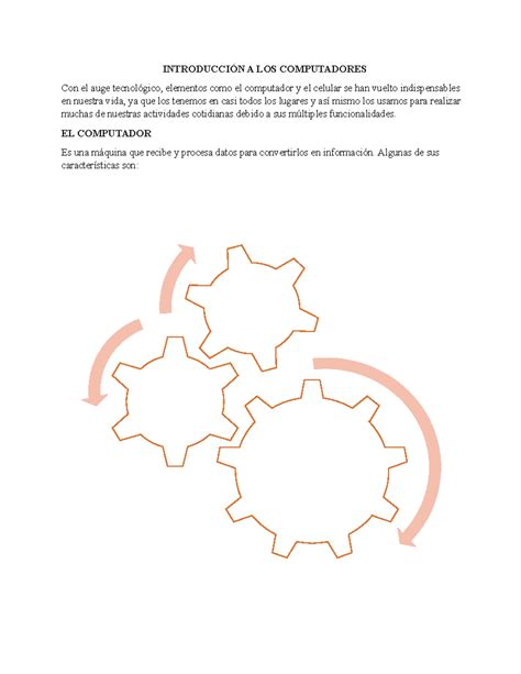 Introducción A Los Computadores IntroducciÓn A Los Computadores Con