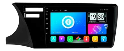 Multimidia Honda City 9p Android 13 Octacore 6gb Carplay 4g Parcelamento Sem Juros