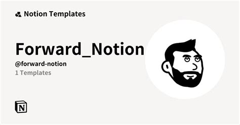 Forward Notion Template Creator Notion Marketplace