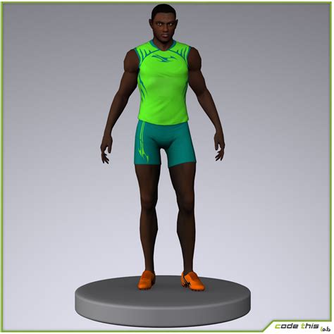 3d Run Model