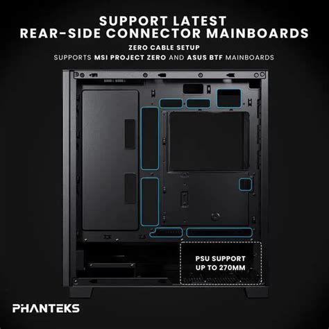 Phanteks Xt Pro Silent Mid Tower Gaming Chassis 3x M25 120 Black Fans