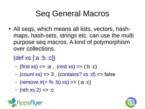 Clojure Presentation Ppt