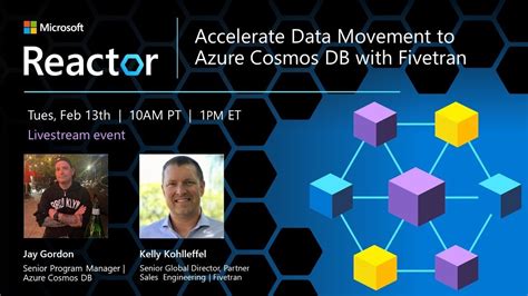 Accelerate Data Movement To Azure Cosmos Db With Fivetran Feb 2024 Youtube
