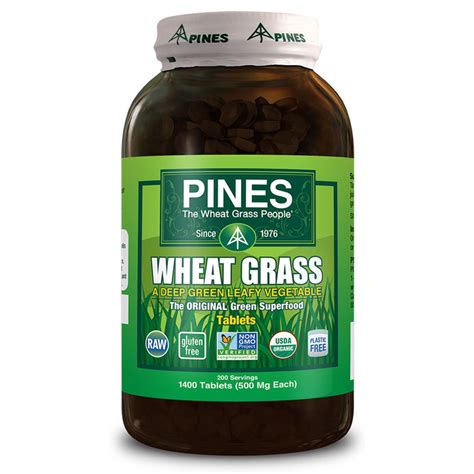 Wheatgrass Powder And Tablets Pines Wheatgrass The Wheatgrass People