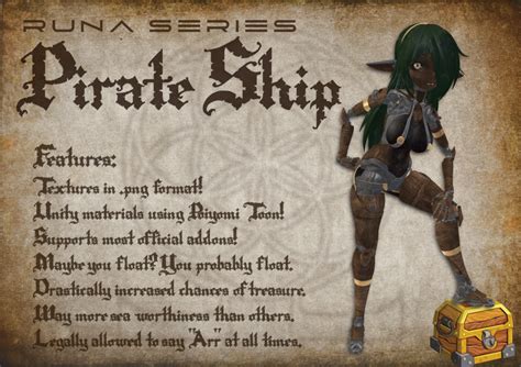 Pirate Ship Runa Texture Set