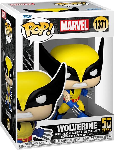 Funko Pop Marvel Wolverine 50th Anniversary Wolverine Classic
