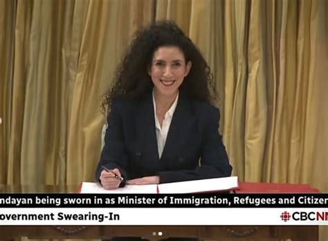 Canada Dorigine Marocaine Rachel Bendayan Désignée Ministre De L