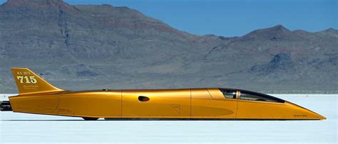 Speed Demon Streamliner Breaks Land Speed Record Performance Racing