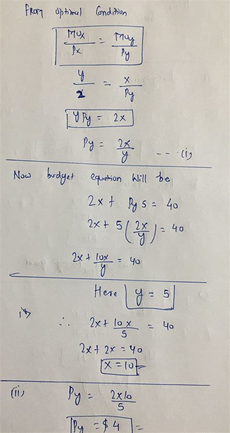 [solved] 1 Justin Has The Utility Function U Xy With The Course Hero