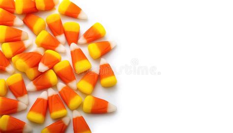 Candy Corn Is A Small Pyramid Shaped Candy Divided Into Three Sections Of Different Colors