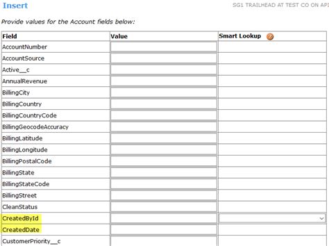Salesforce Set Audit Fields Upon Record Creation