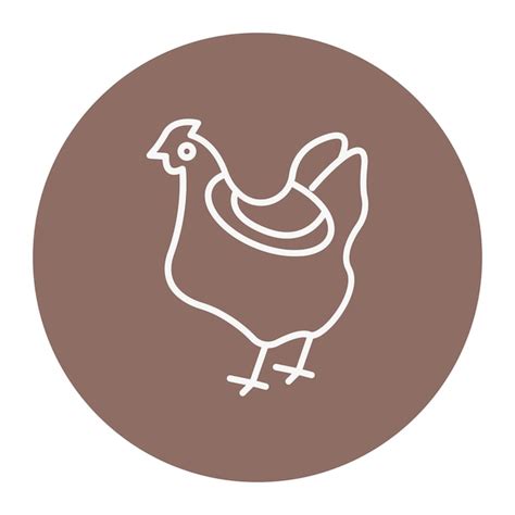 Premium Vector Chicken Vector Illustration