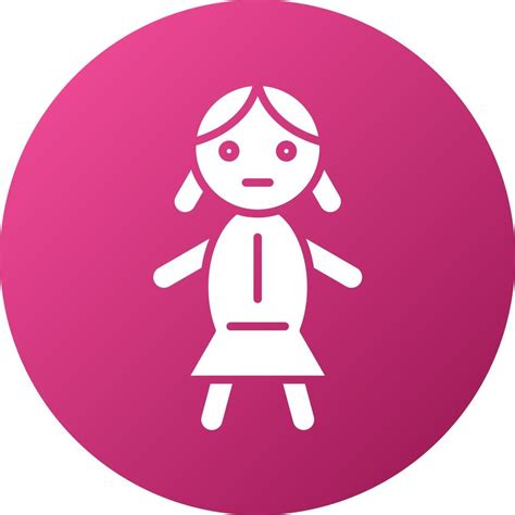 Doll Icon Style 21804526 Vector Art At Vecteezy