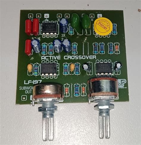 Active Crossover Subwoofer Lazada Indonesia