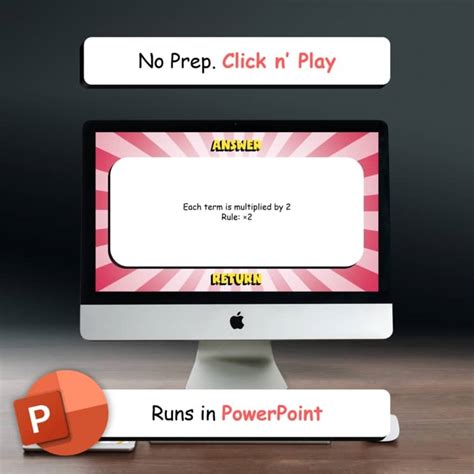 Generating Patterns From Rules Bird Brain Math Game No Prep Grade 4 Review