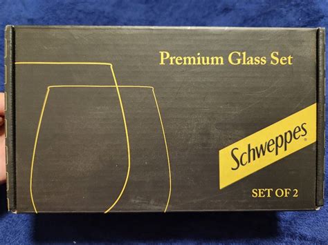 Schweppes Premium Glass Set Furniture And Home Living Kitchenware