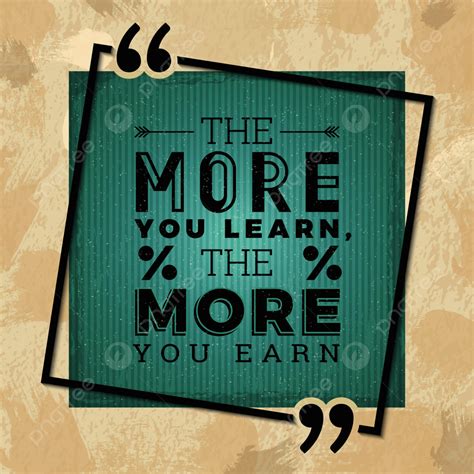 Typography Poster Motivation Box Quote Template Download On Pngtree