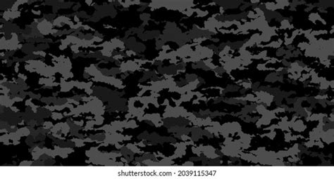 Camouflage Background Seamless Pattern Vector Stock Vector Royalty